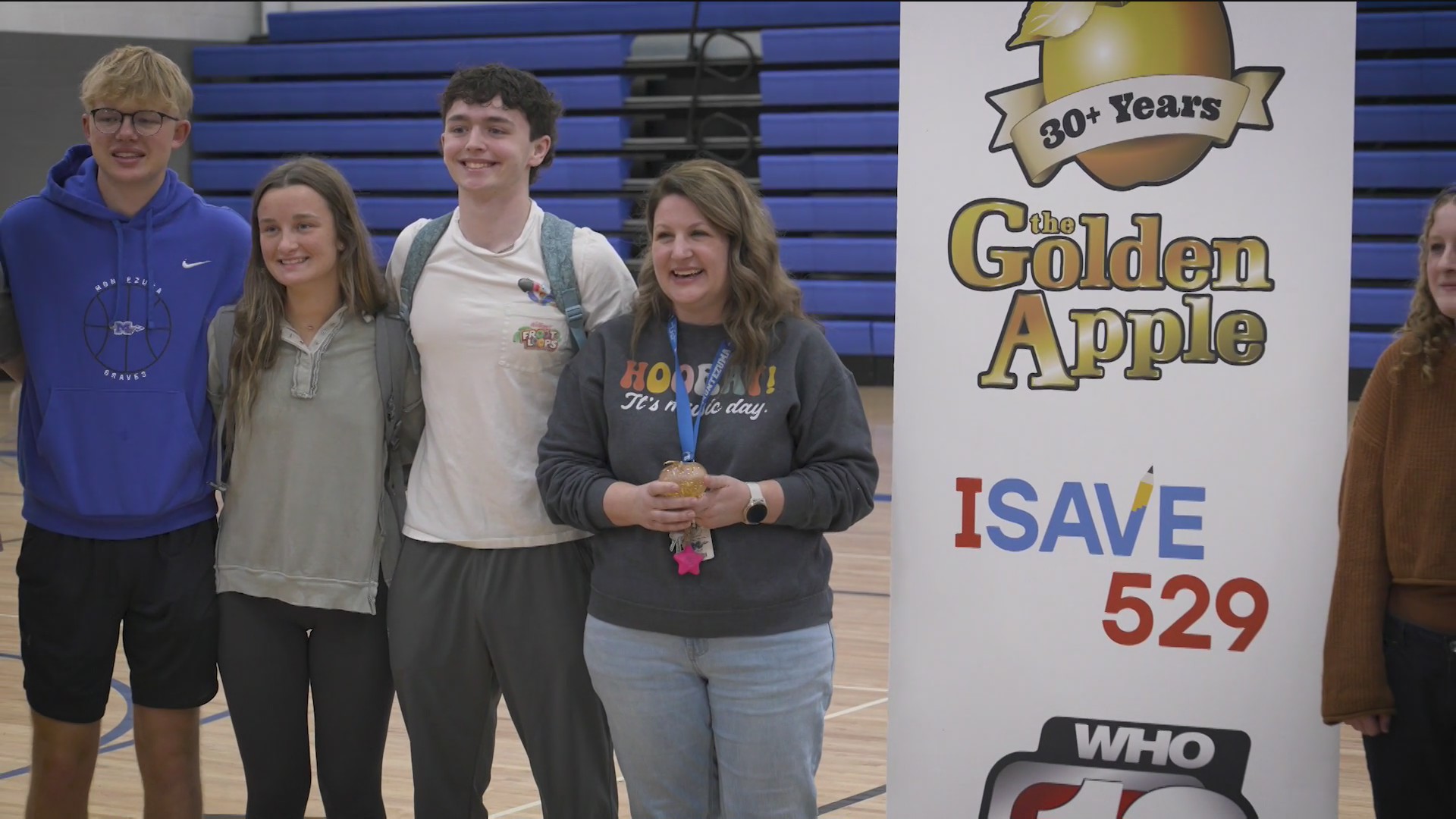 Montezuma vocal teacher wins Golden Apple