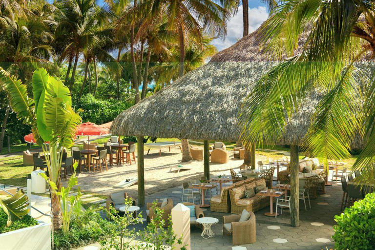 This new outdoor restaurant and bar is ready to open at a Miami Beach hotel