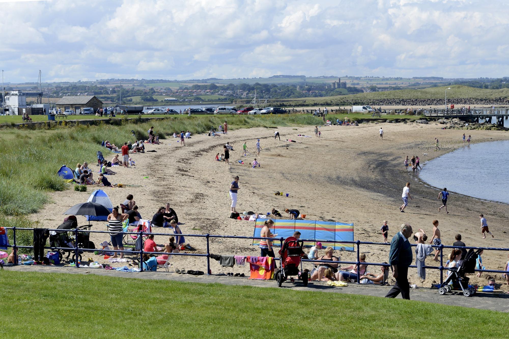 Amble Little Shore named as new official bathing water site by government