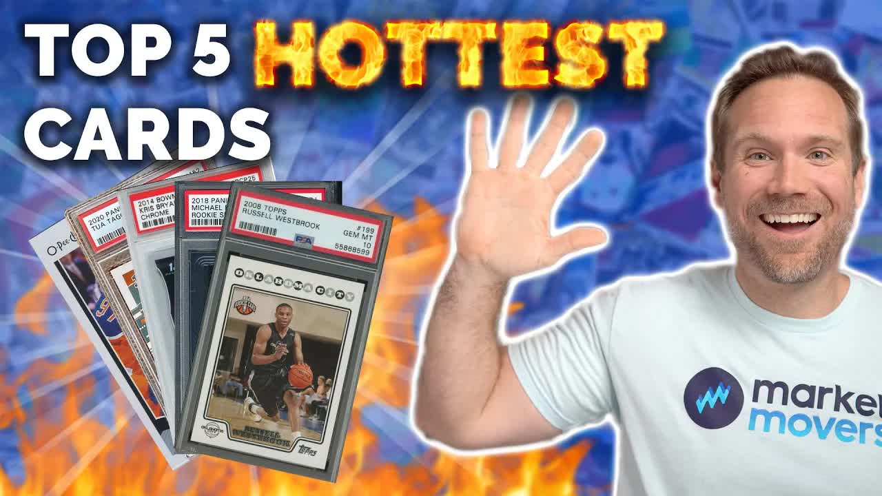 Card investment tip🚨+ top 5 hottest sports cards 📈