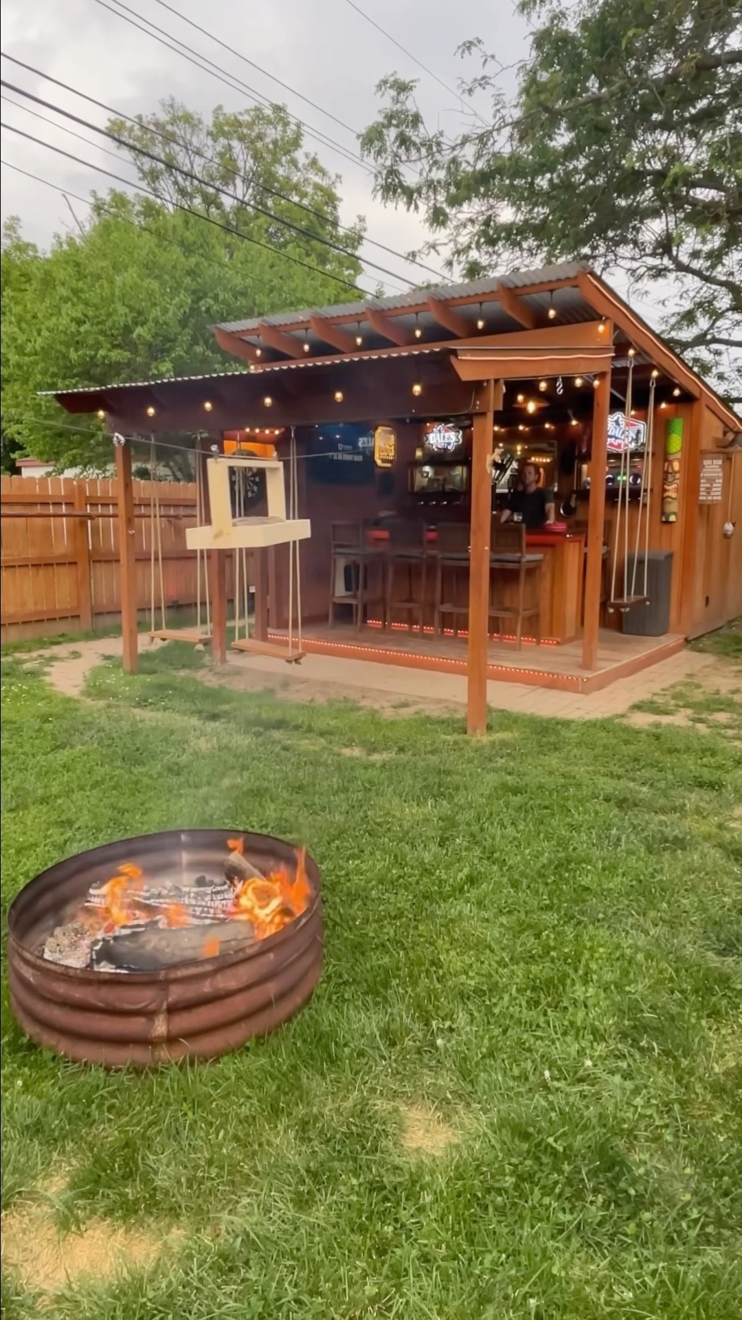 Remote fire feeder