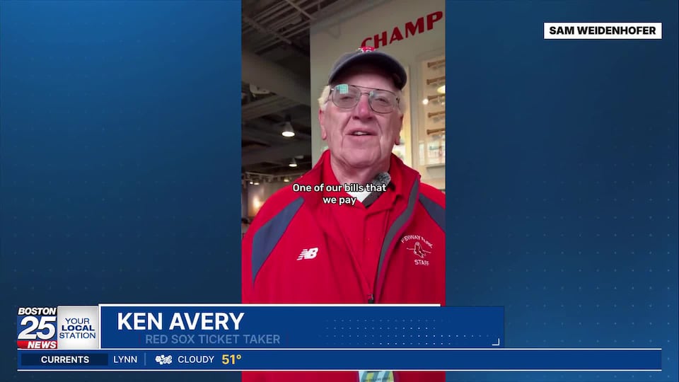 Red Sox ticket taker featured in vet fundraiser