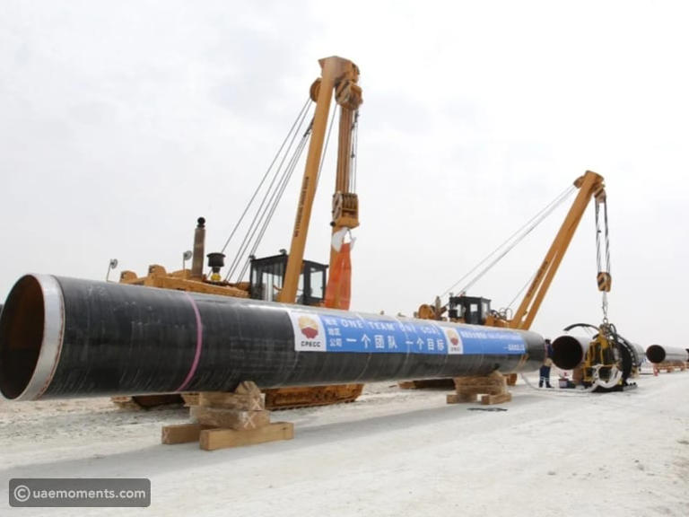 UAE's west-east pipeline expansion to become operational on this date
