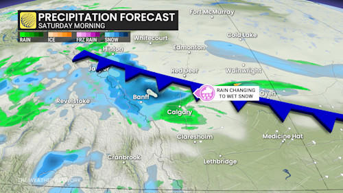 10-20 cm: Blast of spring snow may interrupt long weekend plans in Alberta