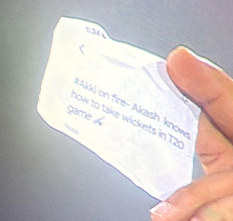 Akash Singh’s handwritten note celebration and 3-wicket haul rock CSK ...