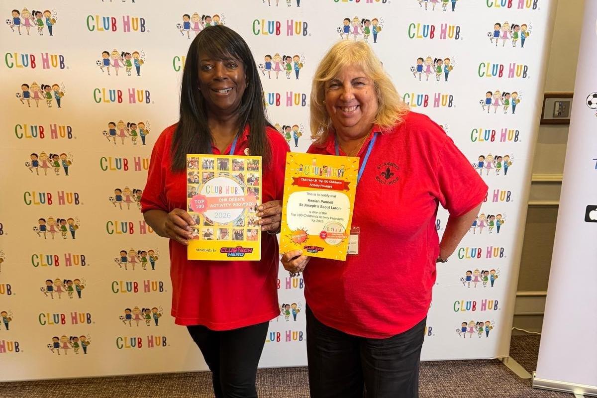 Luton Scout group named as one of UK’s 100 top children’s activity hubs