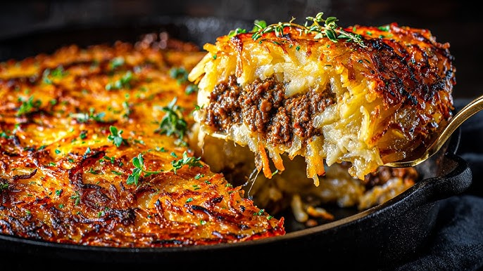 I only make ground beef and potatoes this way now
