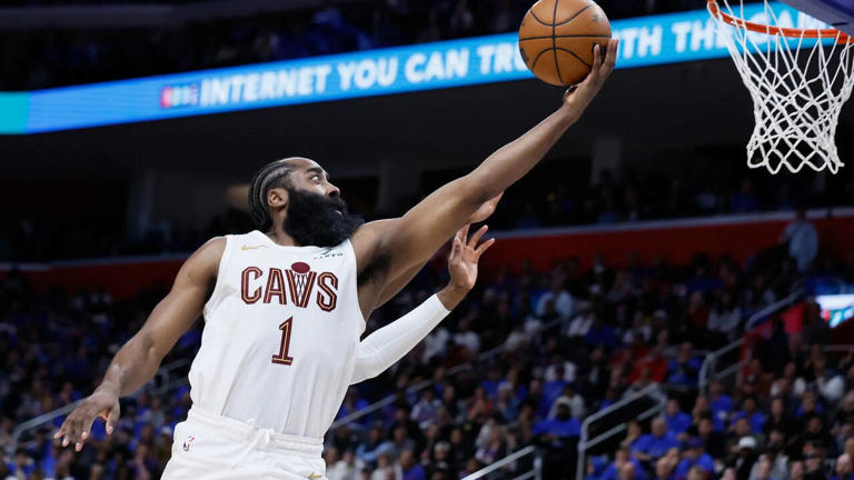 James Harden's impact leads Cleveland Cavaliers one win from Eastern ...