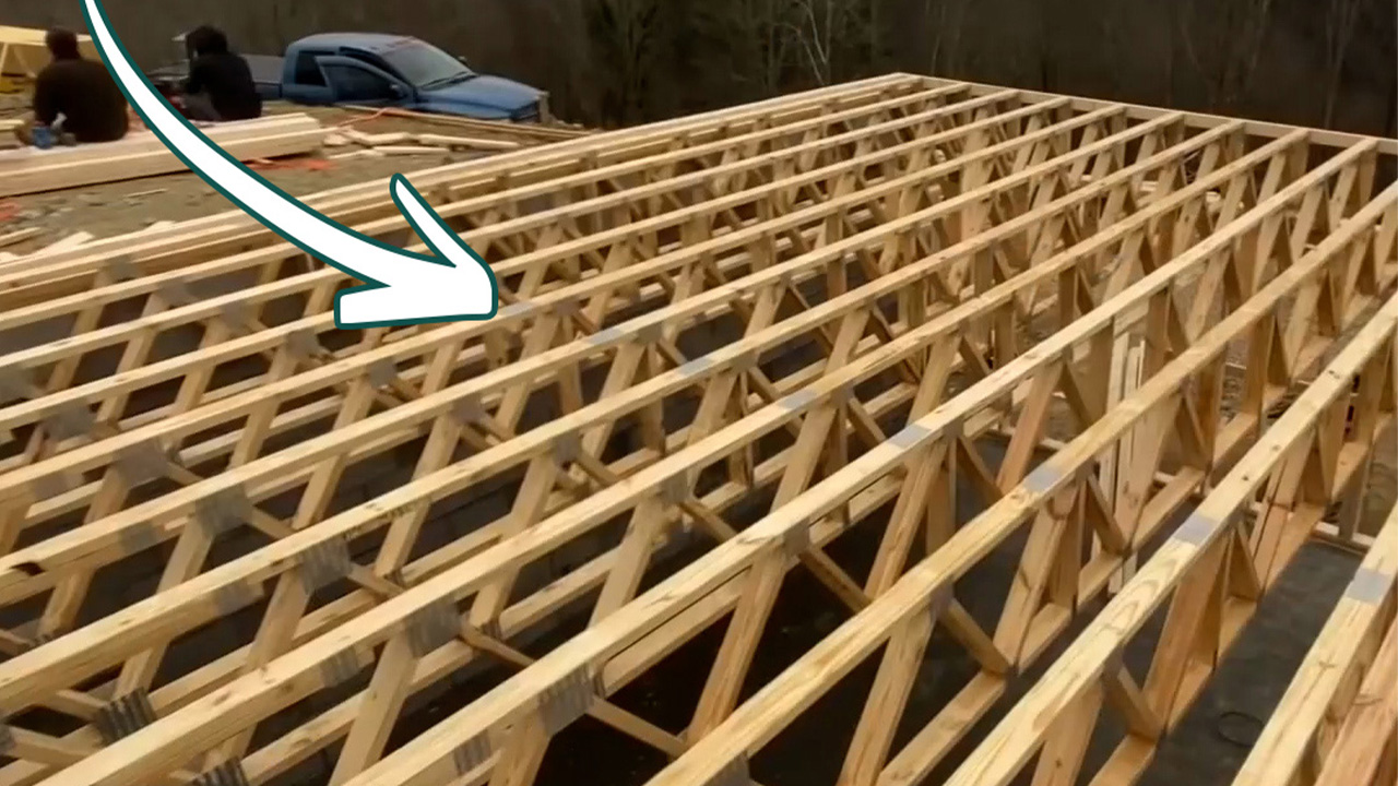 Ready for roof trusses