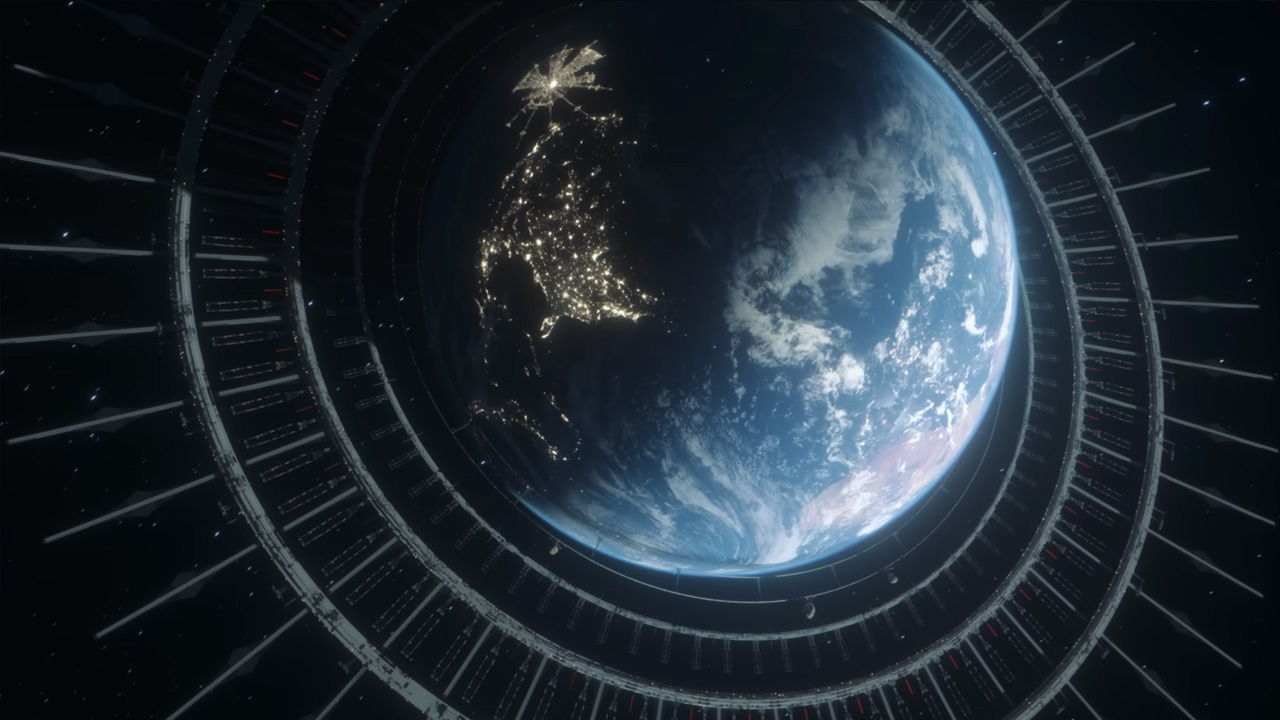 What if humanity builds a ring around the planet to save the Earth?