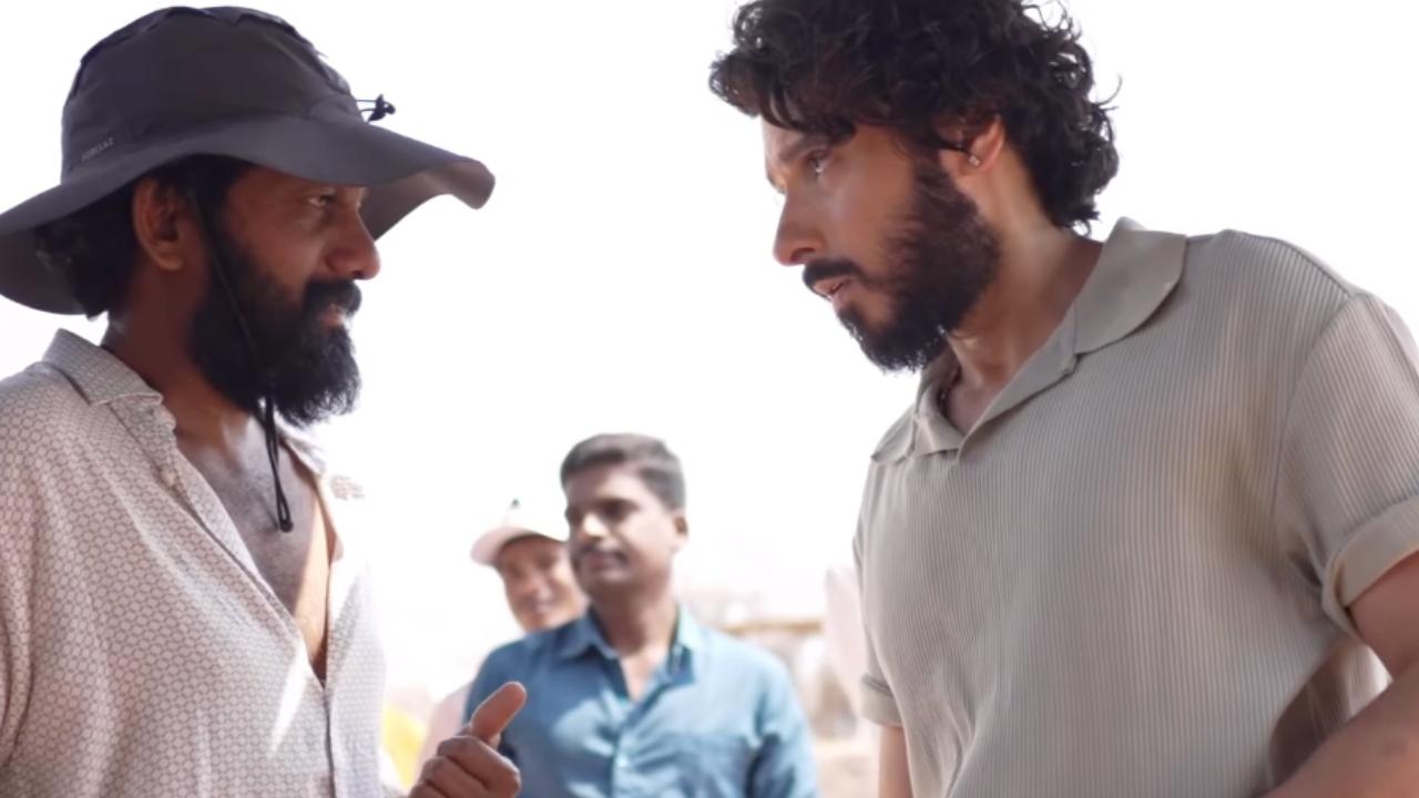 Peddi: Makers introduce Divyendu as Rambujji through BTS clip