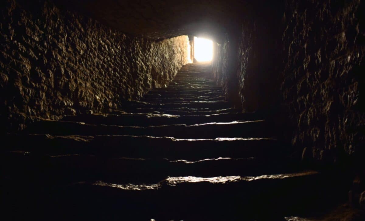 Archaeologists just opened a 2,000-year-old road hidden beneath the ...