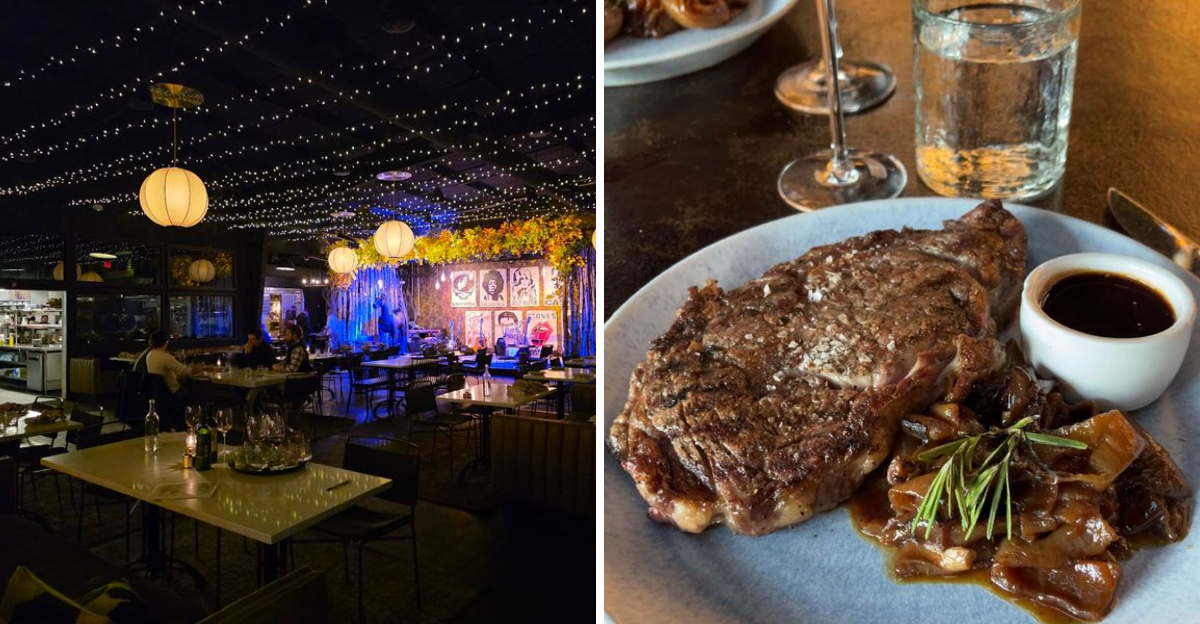 This Oregon restaurant lets you dine under a starry night sky inside a ...
