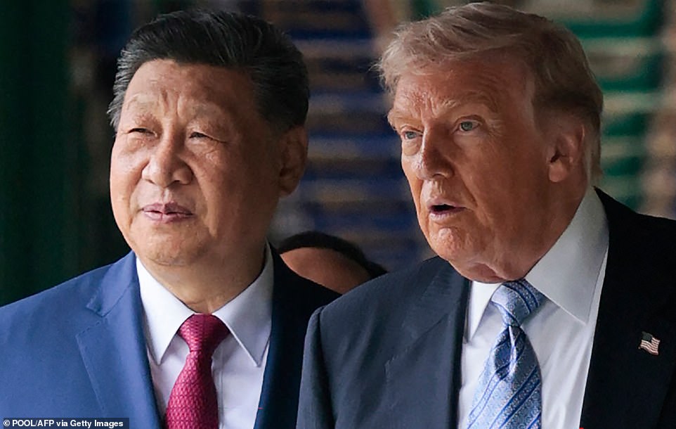 Trump brushes off Xi's 300-year-old trees with one question