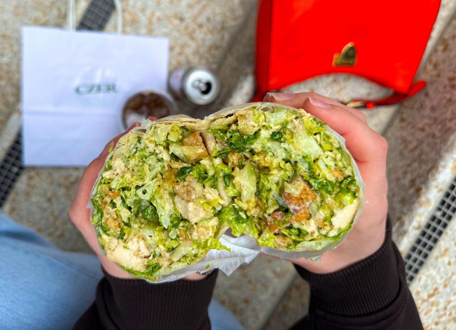 The 'divine' £13 chicken Caesar salad wrap that Londoners are queuing ...