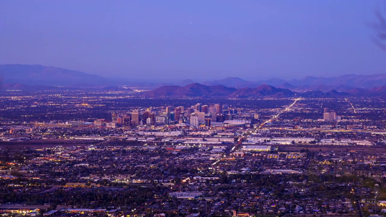 Soaring above Phoenix: A stunning drone journey