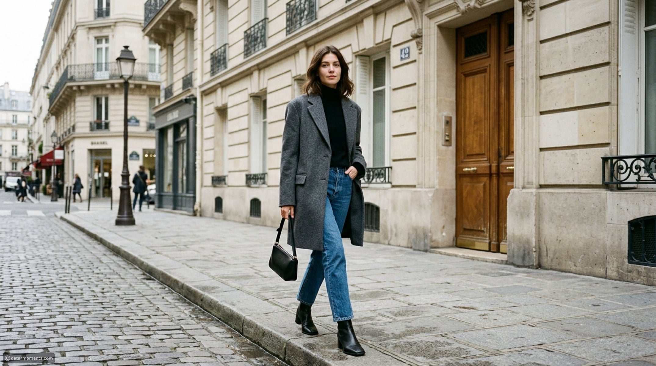 The chic ’90s shoe trend stylish European women are reviving with jeans