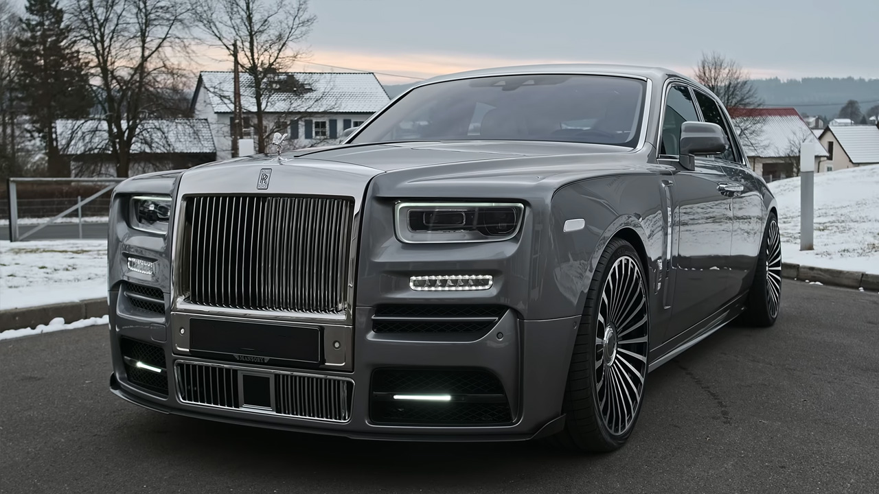 A V12 modified Phantom with serious presence