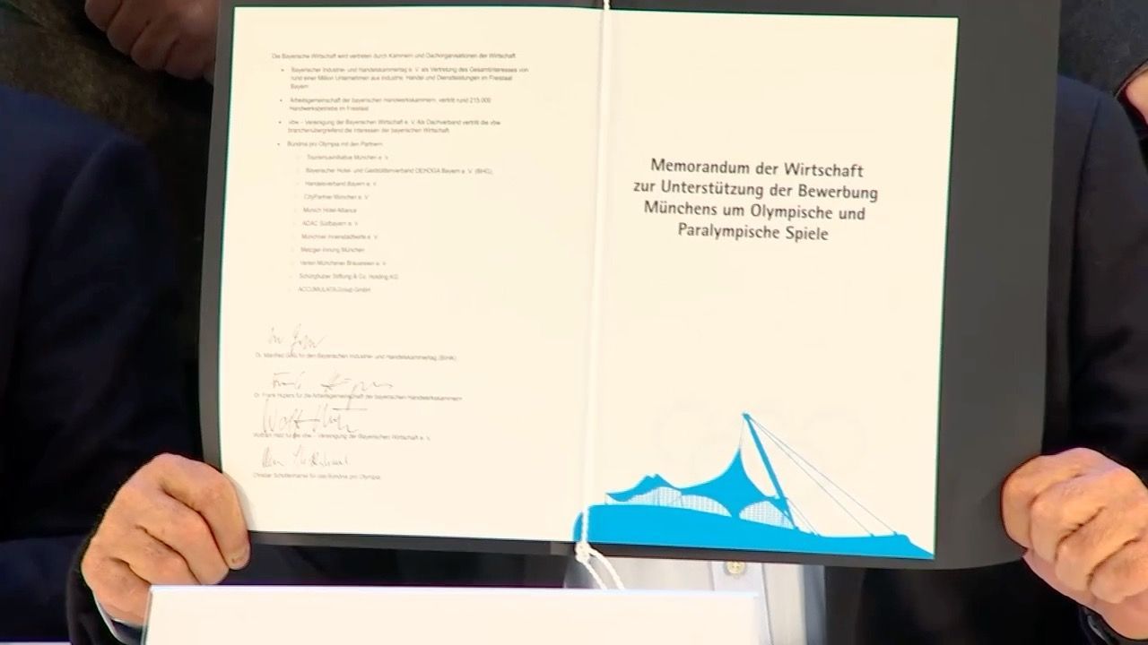 Olympia in München? Wirtschaft und Politik stärken Bewerbung