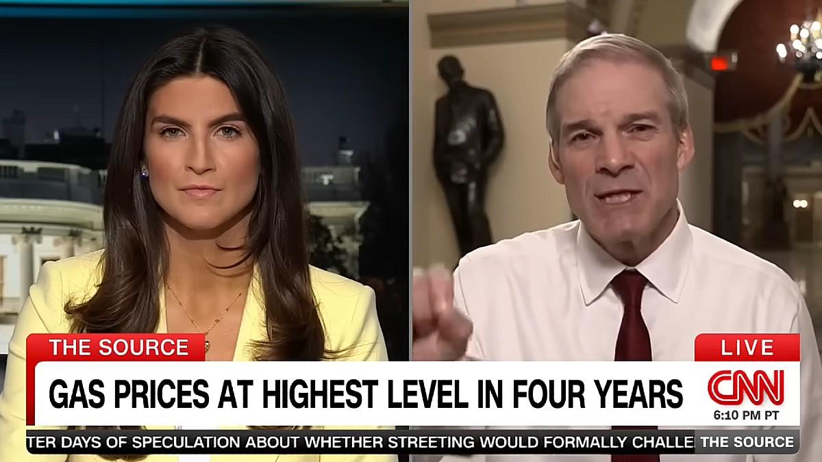 Kaitlan Collins ridicules Trump loyalist with his own words on gas prices