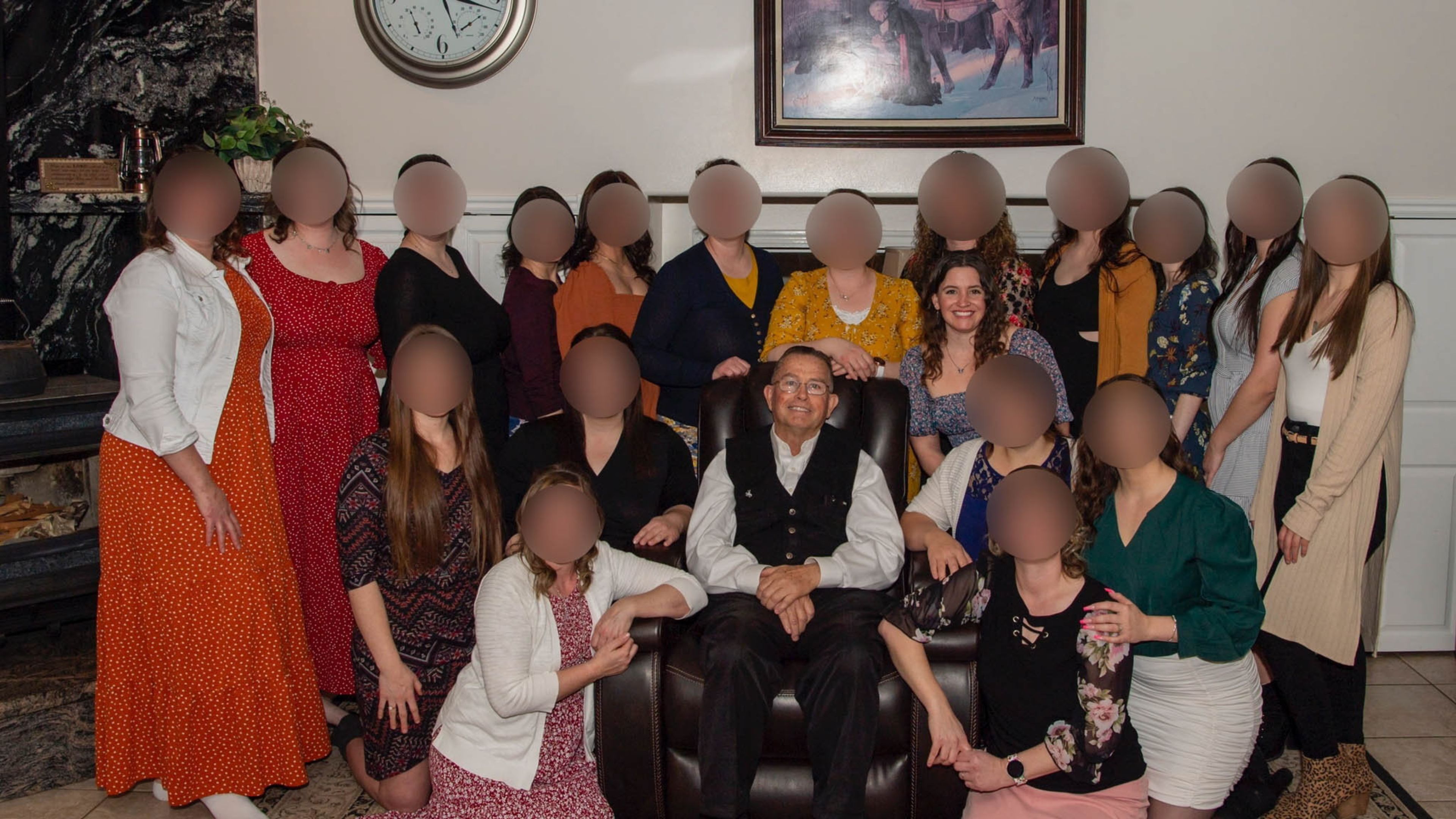 I grew up in a polygamous cult with 44 siblings and four mums