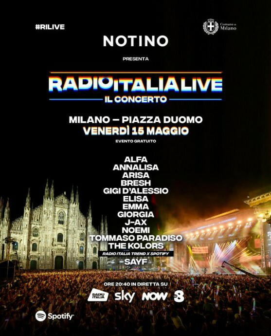 Concerto Radio Italia Live 2026: scaletta dei cantanti in ordine di ...
