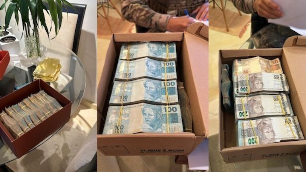PF apreende R$ 500 mil em caixas de sapato em ação contra a Refit