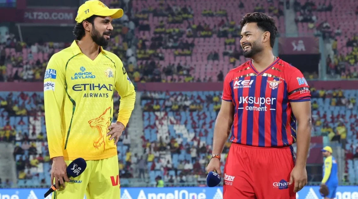 Why are LSG and CSK players wearing black armbands in IPL 2026 match 59?
