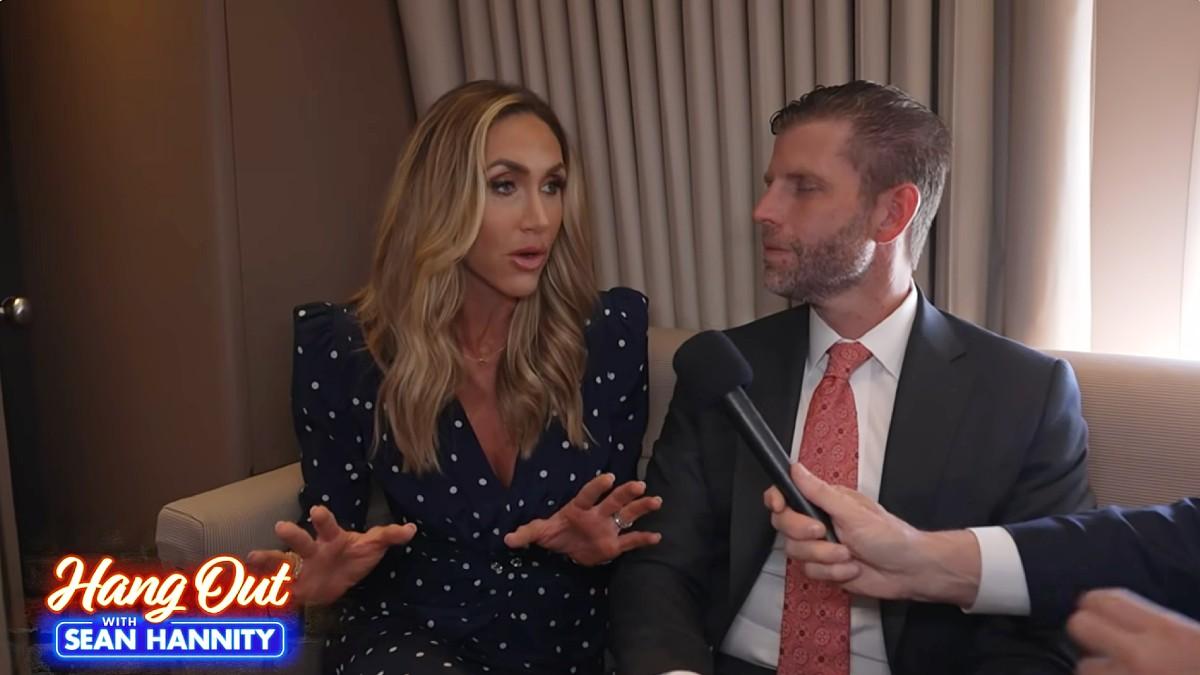 Sean Hannity presses Lara Trump about her political ambitions, suggests ...