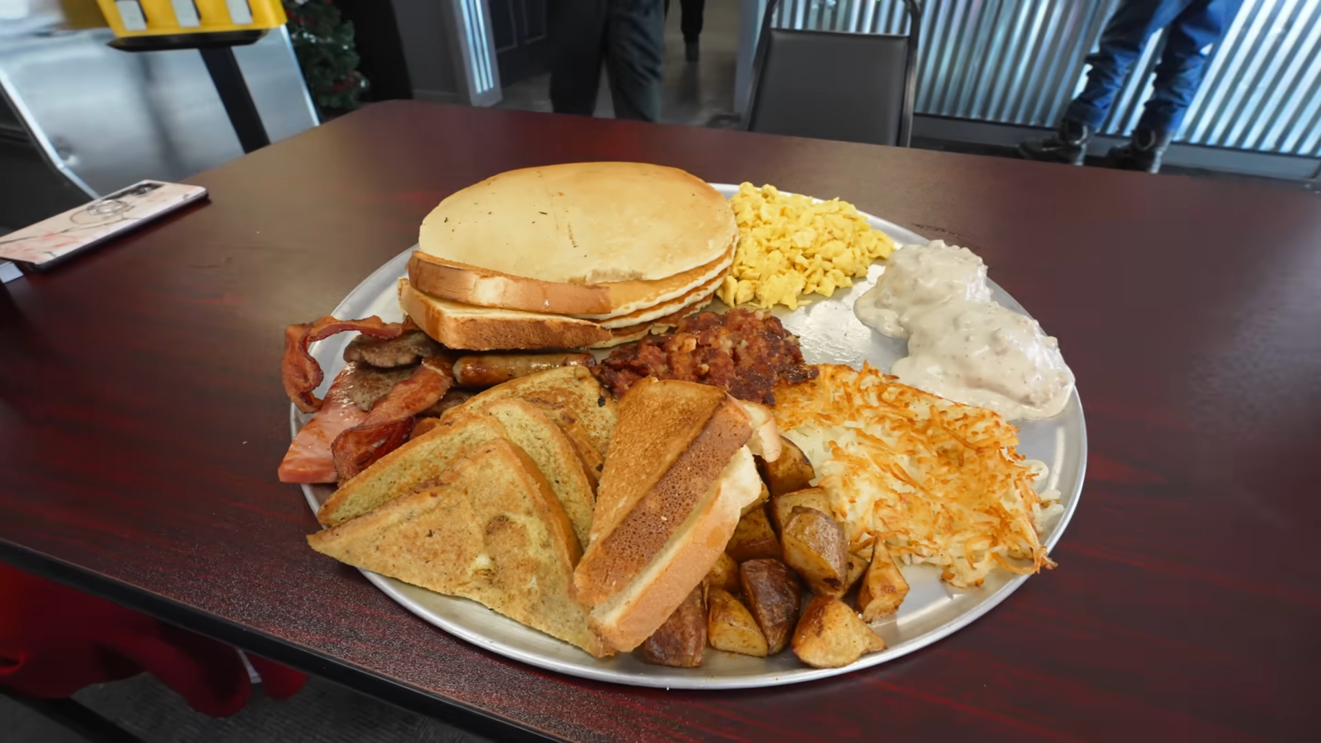 Taking on the Smashhouse challenge at Tipsy Cow