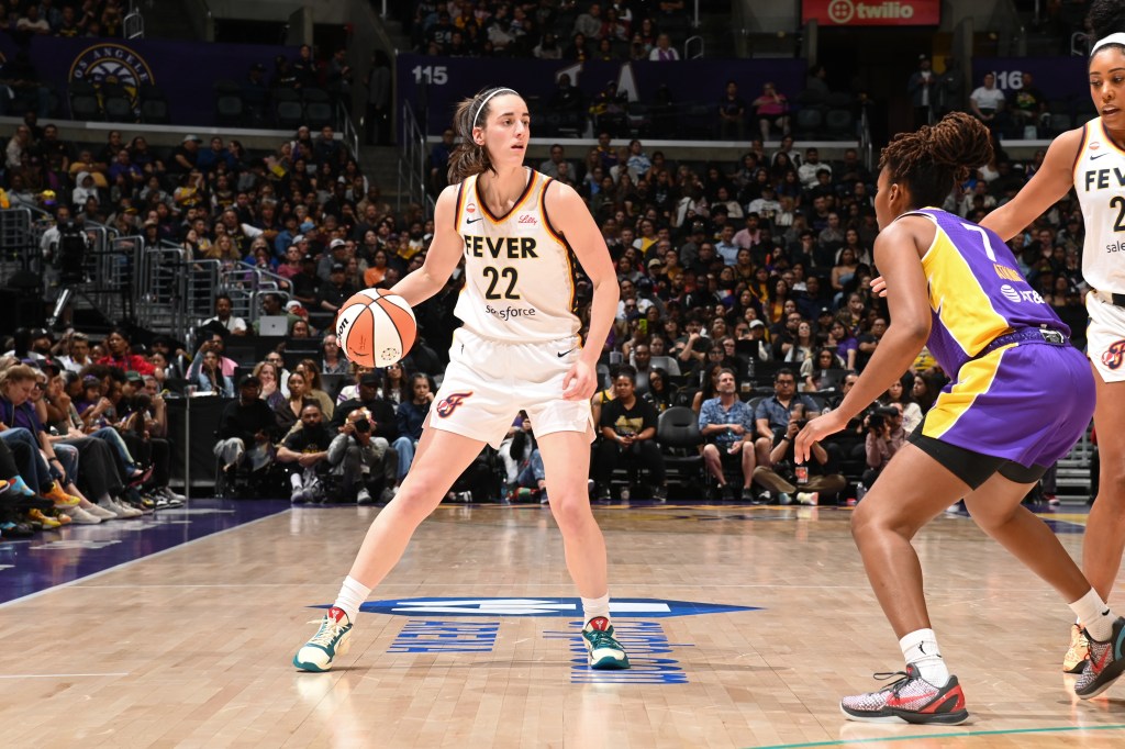 Caitlin Clark unveils awkward celebration after 3-pointer frustration