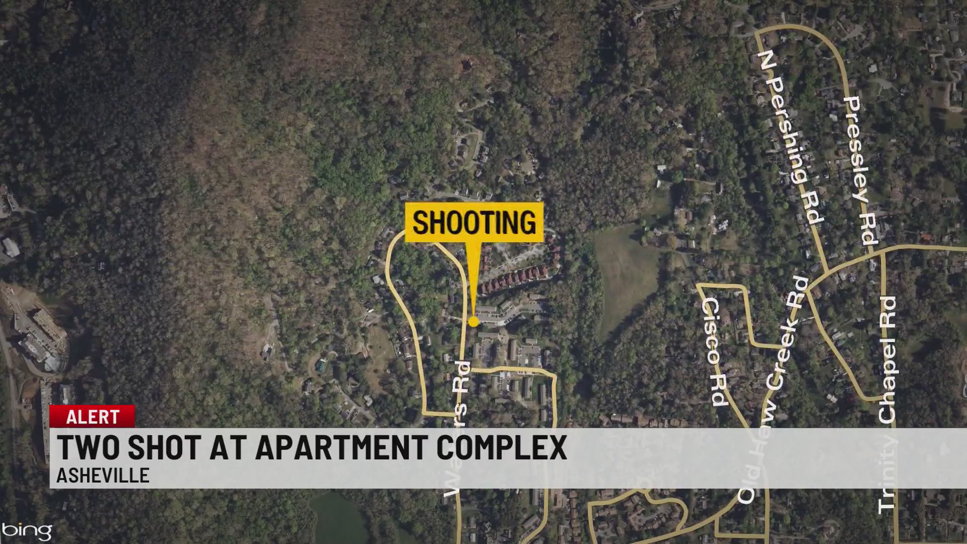 Police searching for suspect in Asheville apartment shooting
