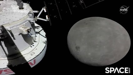 Time Lapse Of Nasa S Artemis 1 Spacecraft Approaching The Moon