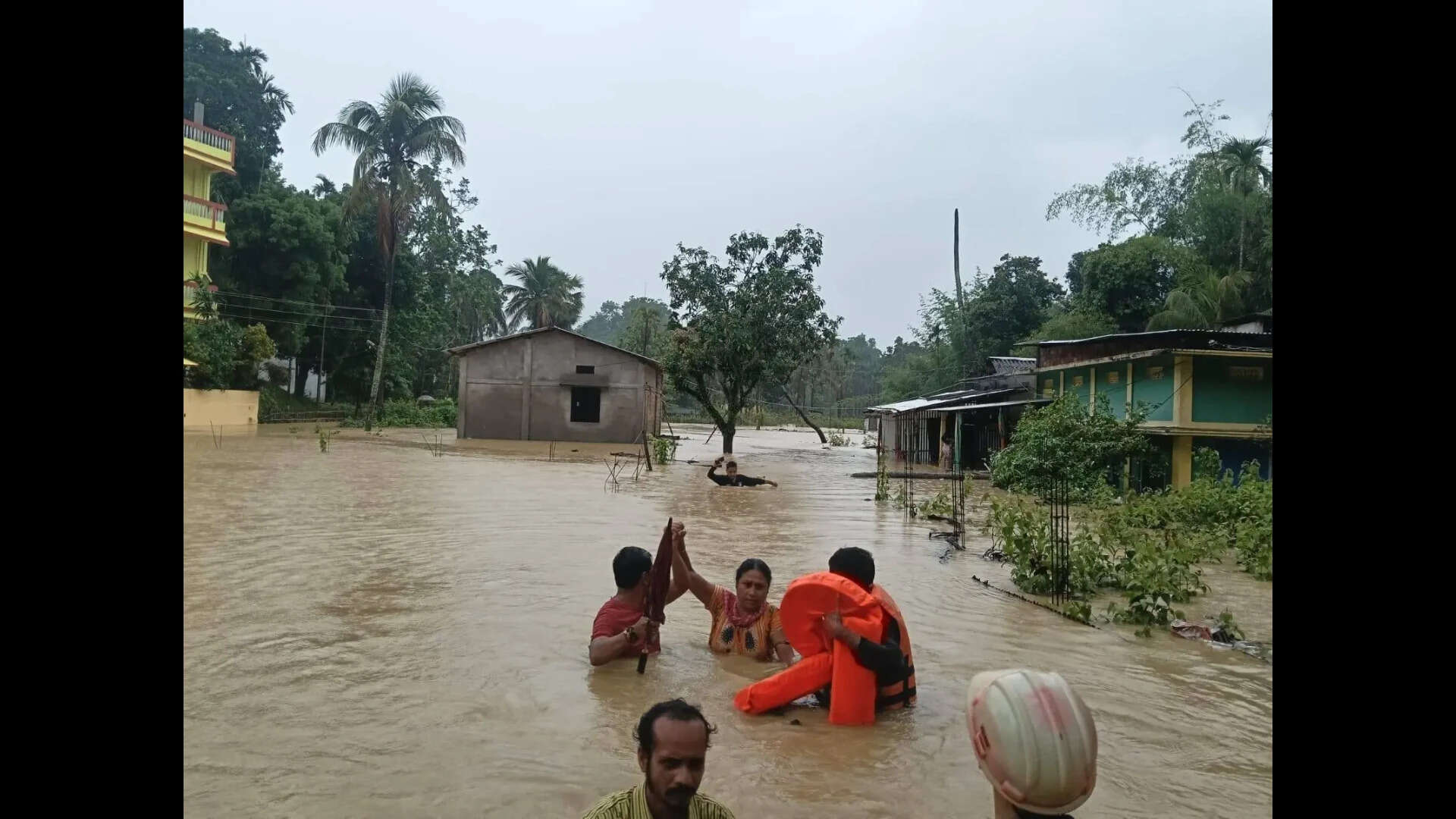 Relentless rain batters Barak Valley; 1 dead, rail links hit after ...