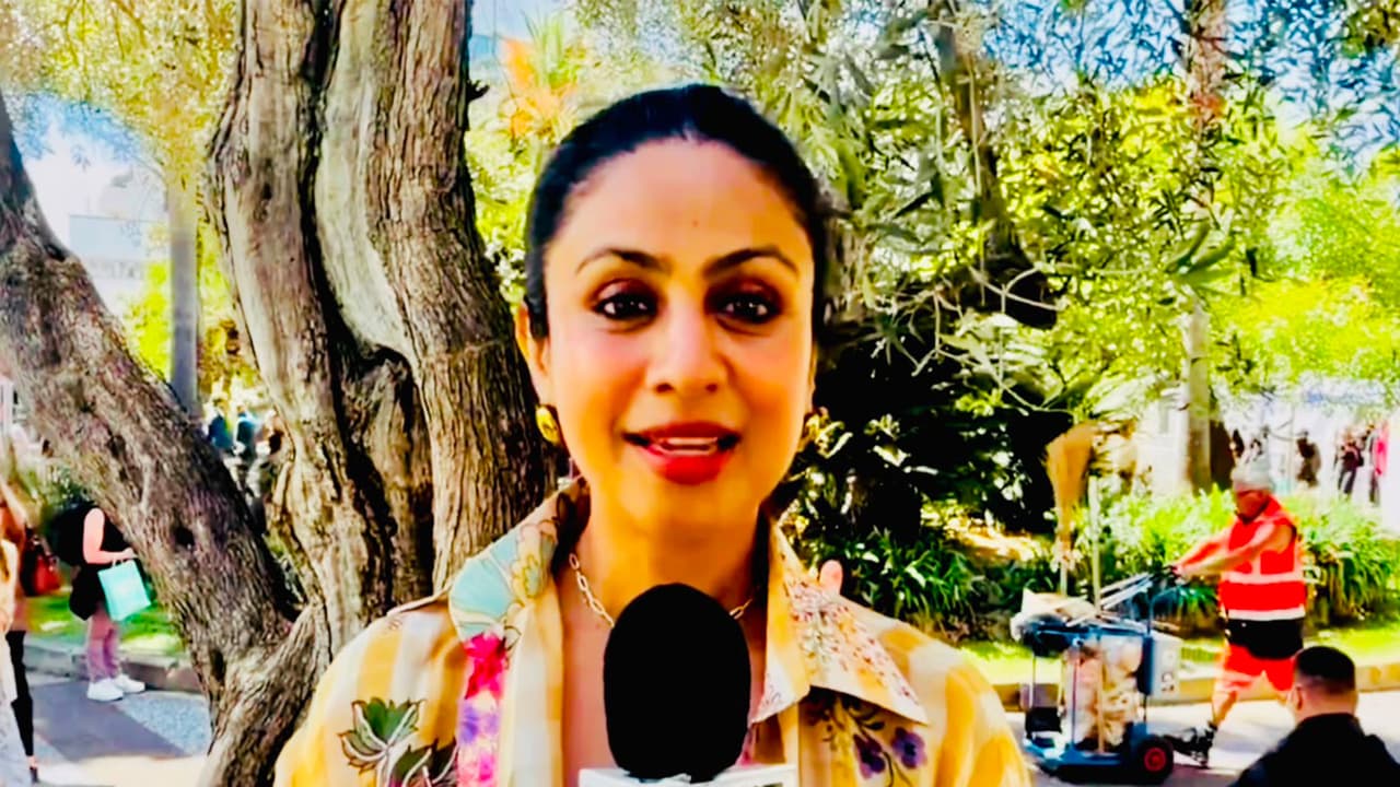 Manasi Parekh at Cannes 2024 to promote Gujarati cinema globally