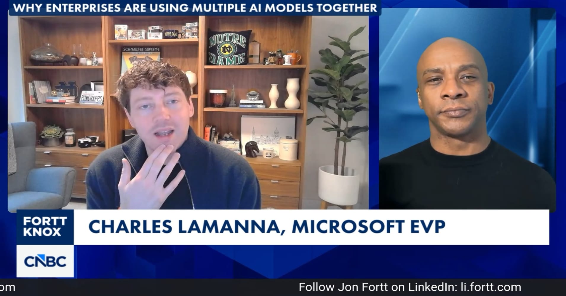 Charles Lamanna, Microsoft EVP Copilot, Agents and Platform: A Fortt ...