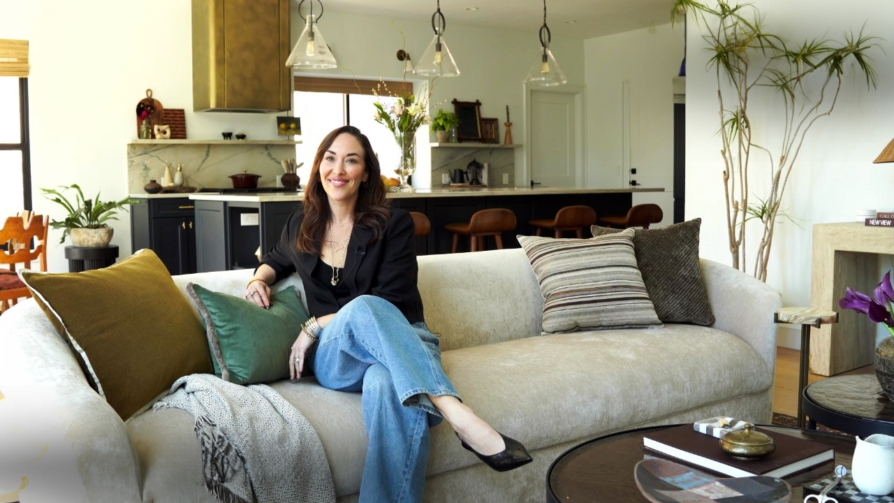 Exploring vintage and organic modern design in an Austin home