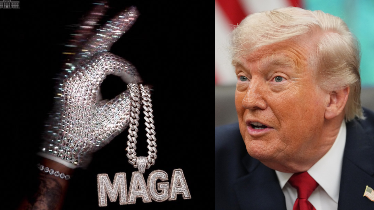 Is Drake a Trump supporter? White House posts MAGA ‘Iceman’ cover ...