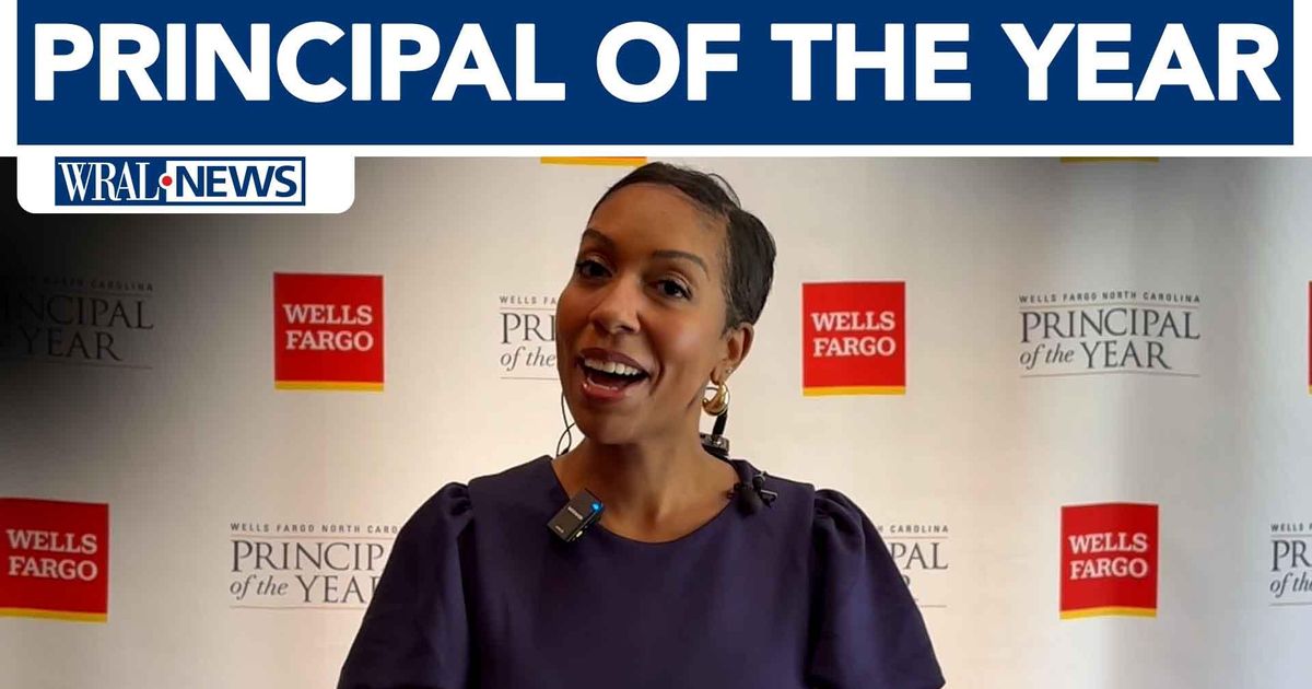 Wake principal named NC's new principal of the year