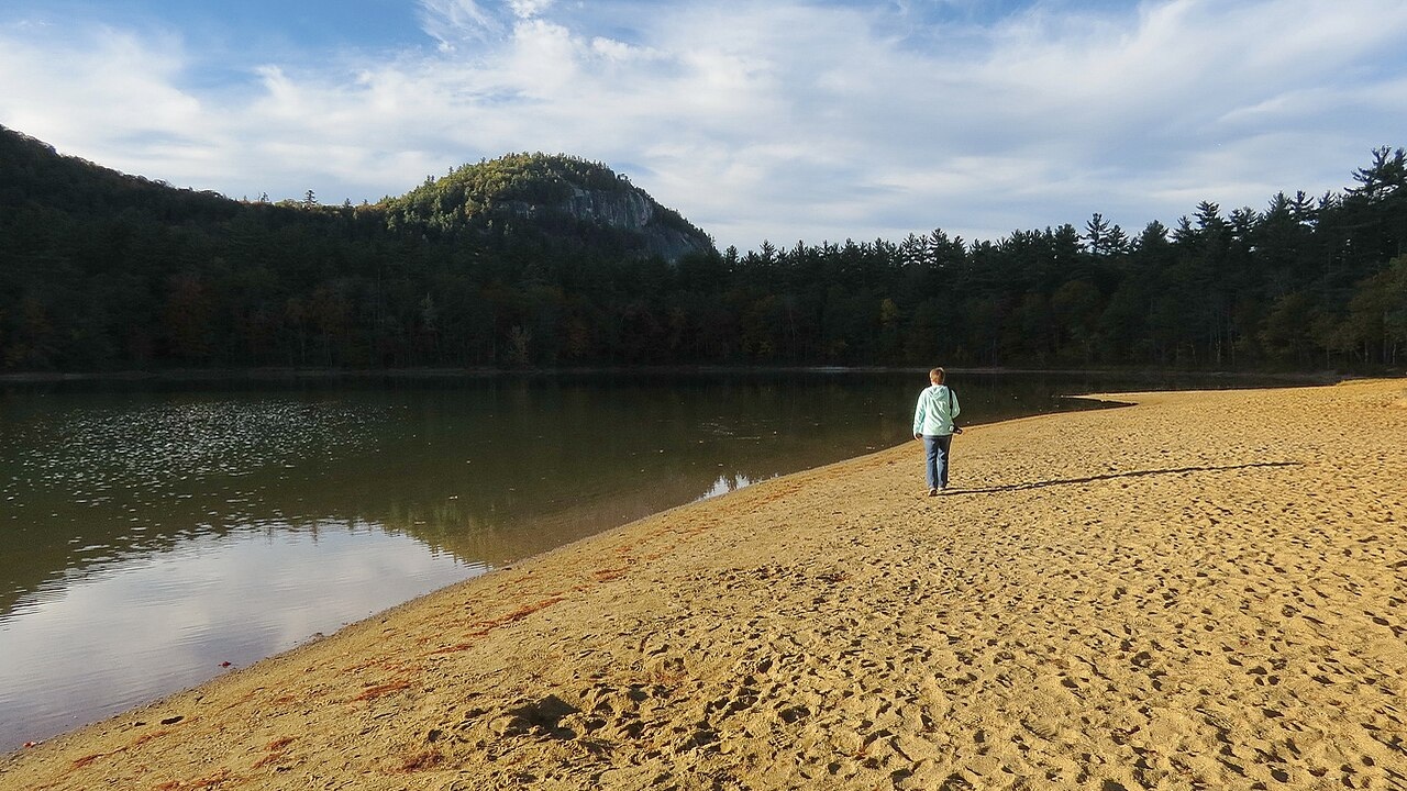 New Hampshire carved this lake out of granite 10,000 years ago and left ...