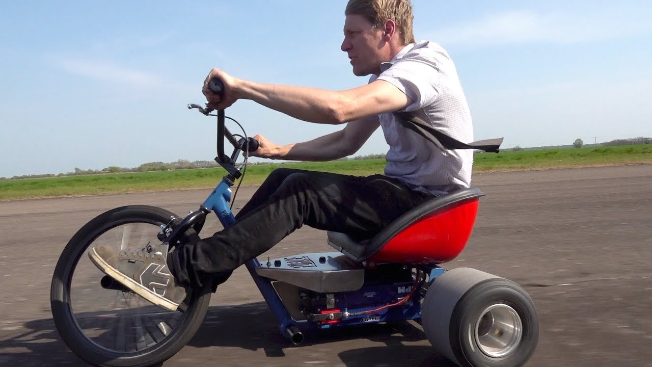 Watch me drift in a 20,000 watt beast!