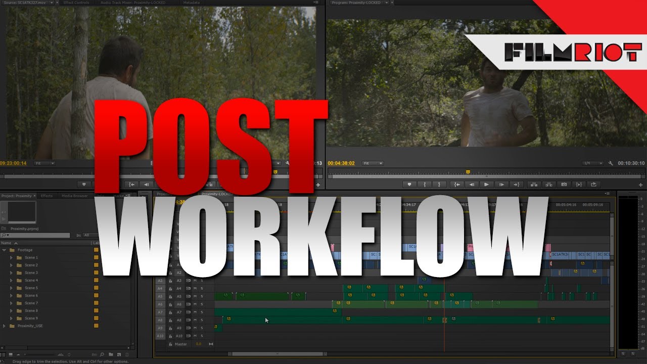 Post production workflow on a tight deadline!