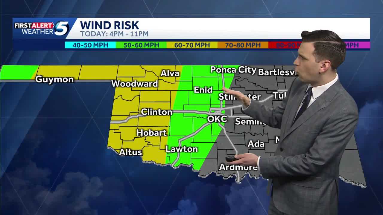 Timeline: Storms with damaging winds possible Friday; severe weather ...