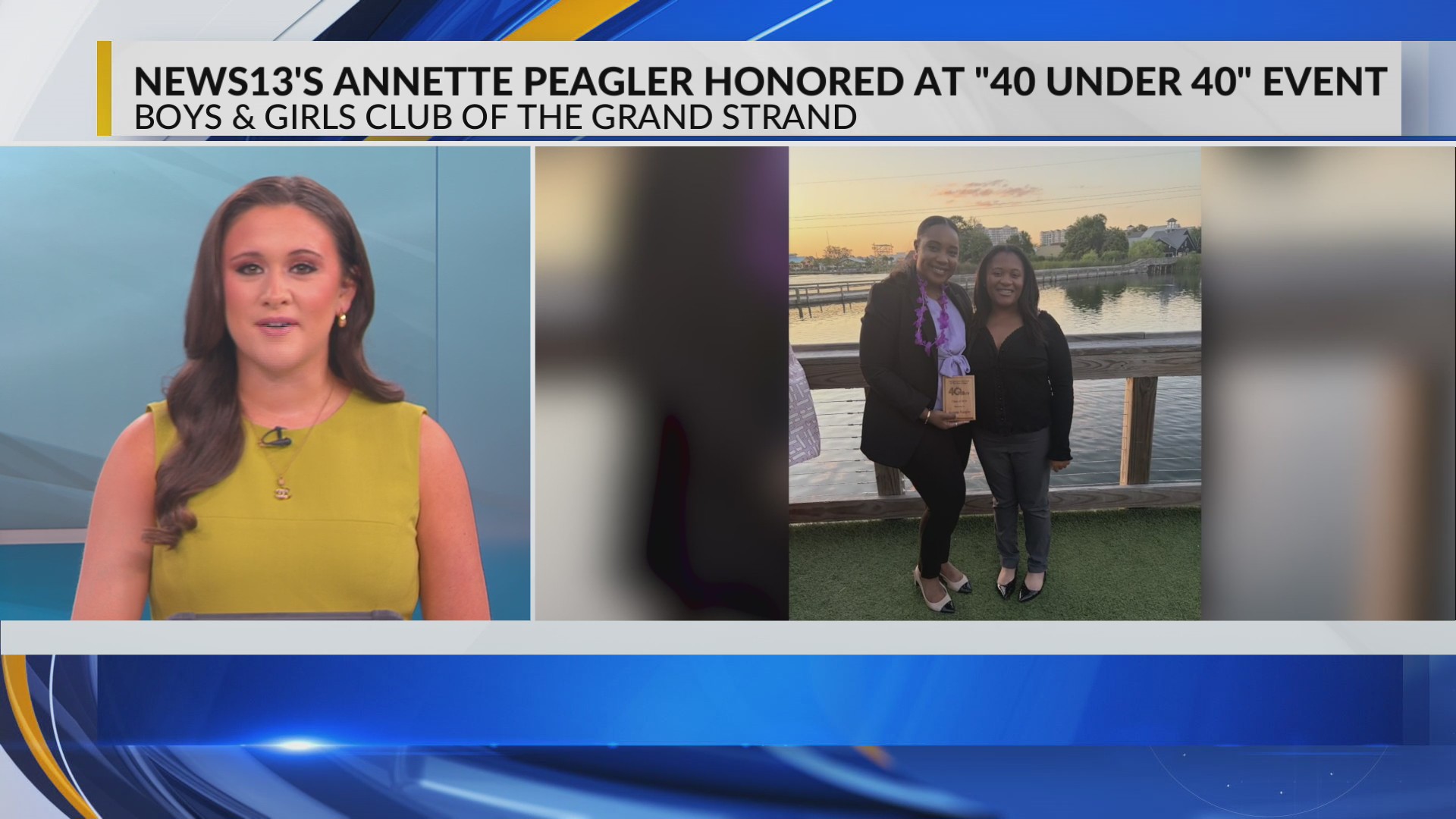 News13 anchor Annette Peagler receives '40 under 40' honor