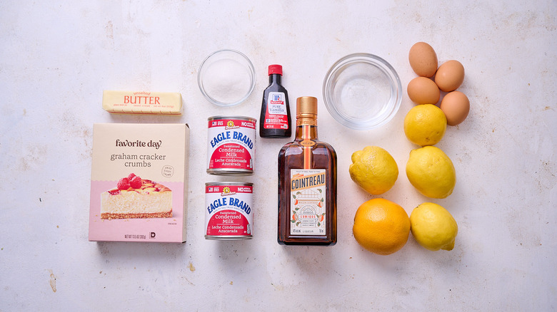 Boozy lemon drop martini pie recipe