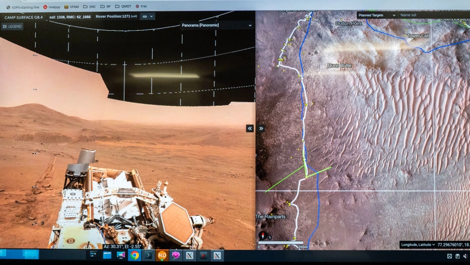Perseverance snaps farthest-west Mars selfie amid ancient rock study