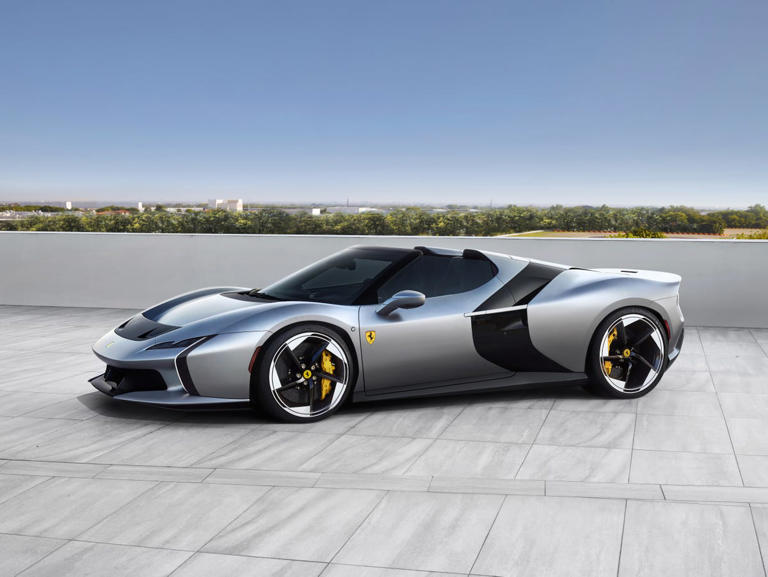 Ferrari's latest one-off supercar skips hybrid power but wears a sleek ...