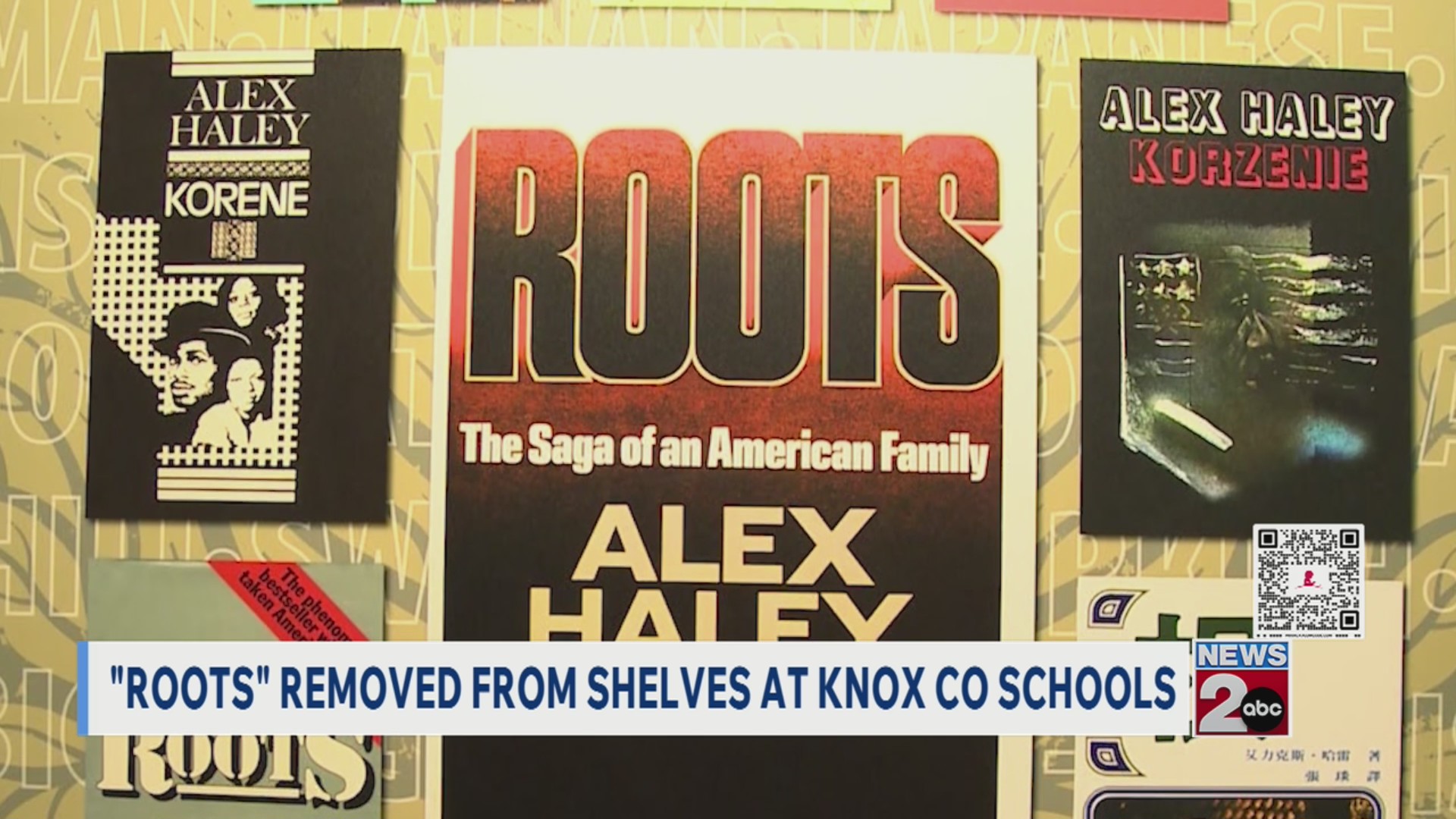 'Roots' removed from bookshelves in Knox County schools