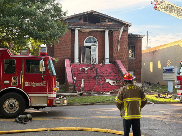 Firefighter injured in Birmingham church fire