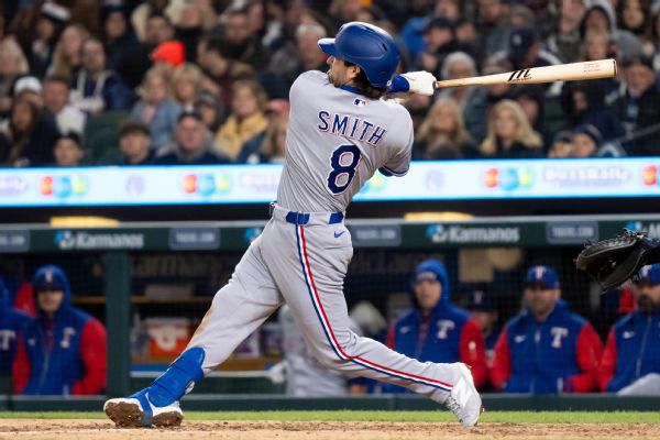 Rangers' Josh Smith hospitalized at least week with viral meningitis